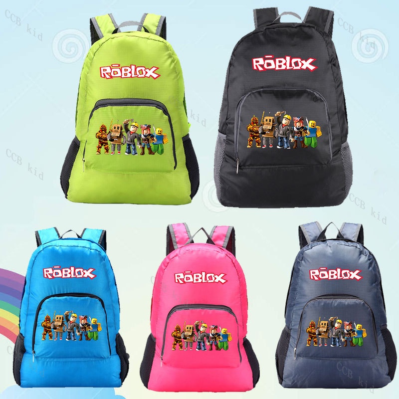 Children Boy Girl Preschool Backpack New Cartoon Roblox Print Kids ...