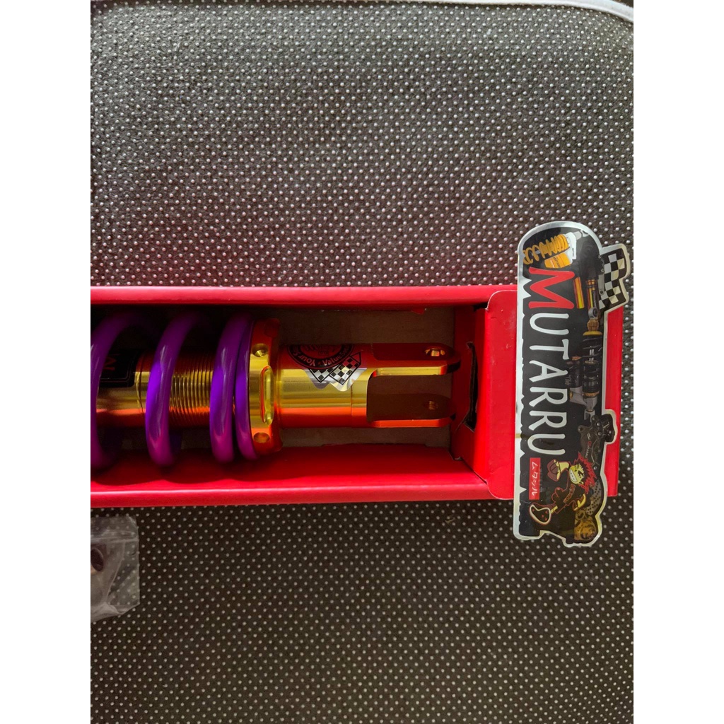 MUTARRU SHOCK MIO-275mm PURPLE GOLD SERIES | Shopee Philippines