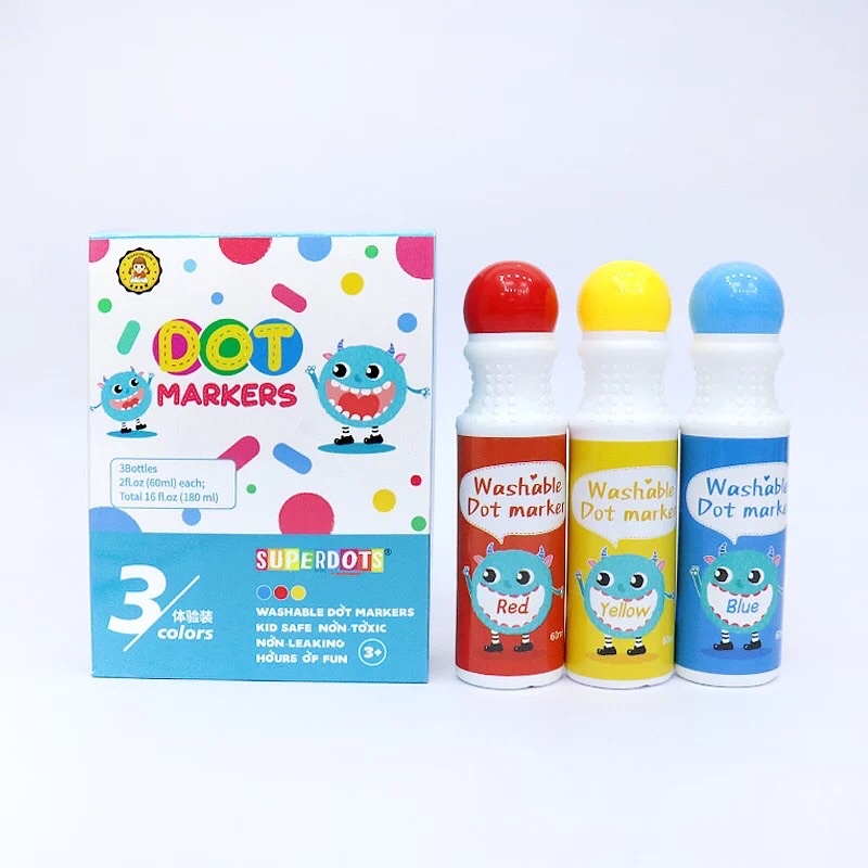 Superdots Washable Dot Markers | Shopee Philippines