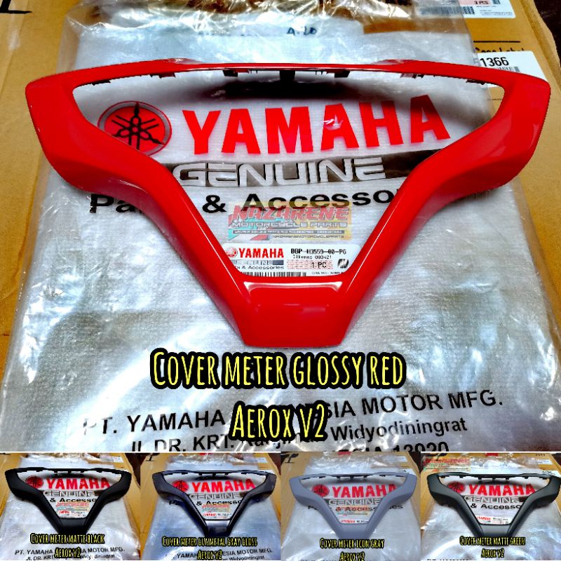 Aerox V2 cover Meter / handle cover aerox v2 YAMAHA GENUINE | Shopee ...