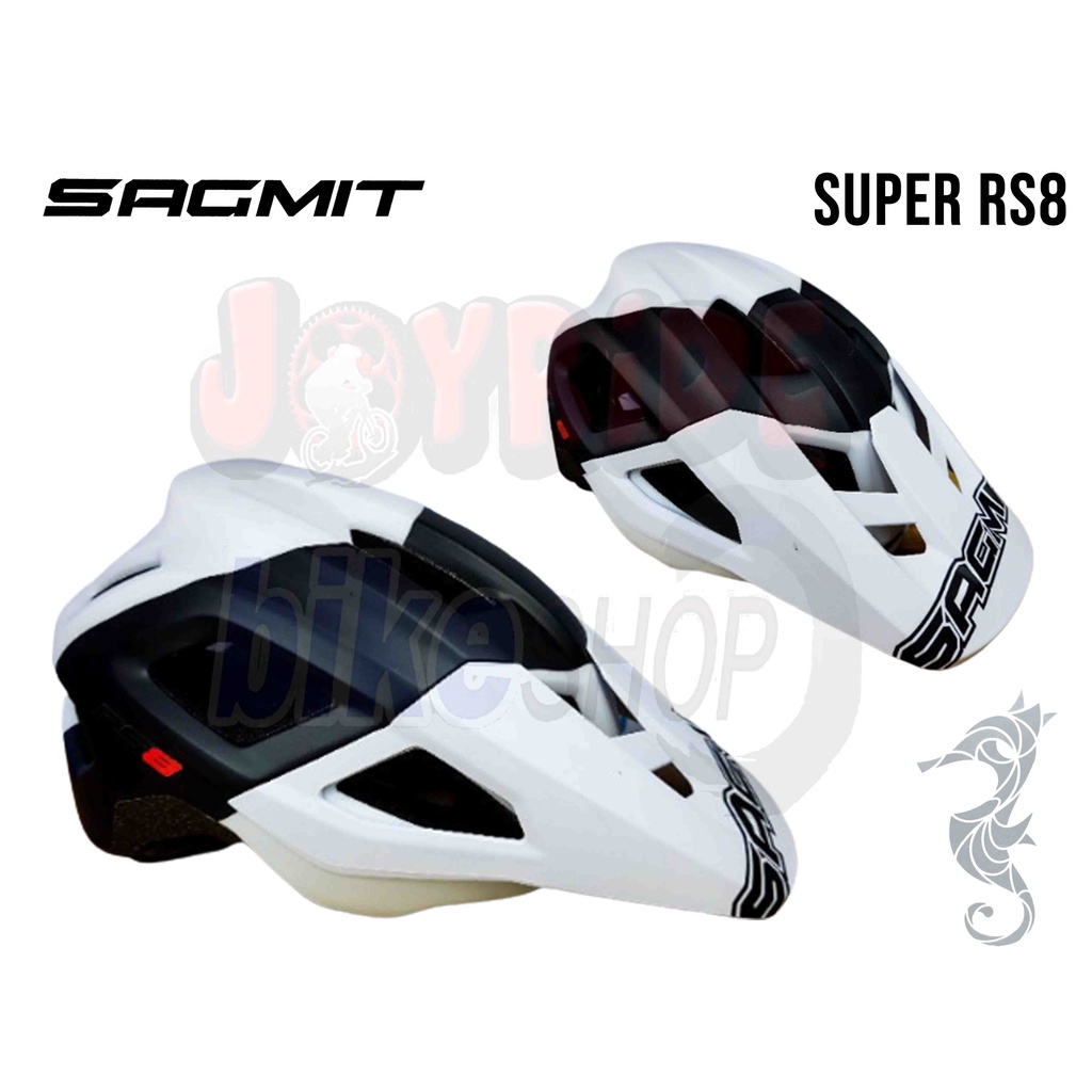 MOUNTAIN BIKE HELMET SAGMIT RS7/RS8 (VISOR) (MTB HELMET) (ADJUSTABLE ...