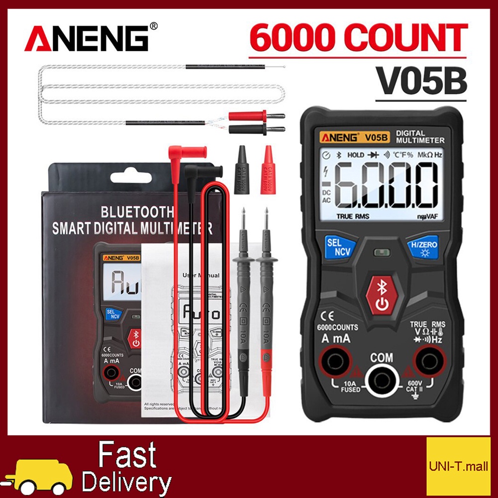 ANENG Original V05B Analog Multimeter Digital Professional AC/DC ...