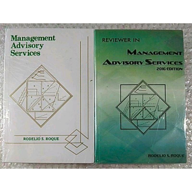 MANAGEMENT ADVISORY SERVICES TEXTBOOK & REVIEWER by Roque | Shopee ...