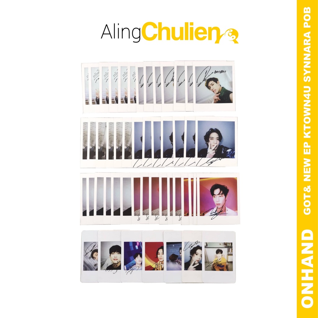 New Ep Ktown4U Synnara POB Official Photocard Pola Postcard edt ...