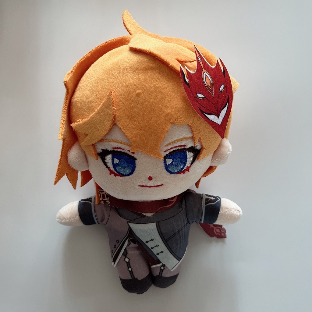 10-20cm Genshin Impact Stuffed Doll Lyney Lynette Kazuha xiao Plush ...