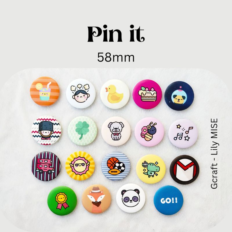 Pin it - pin - brooch - safety pin - cute pin - cute pin | Shopee ...