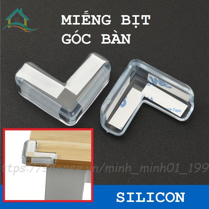 Silicone Table Corner Cover, Corner Stopper to Protect Baby When Impact ...