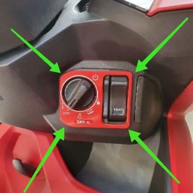 Aluminum Ignition Cover For Honda Click 150i V2 | Shopee Philippines