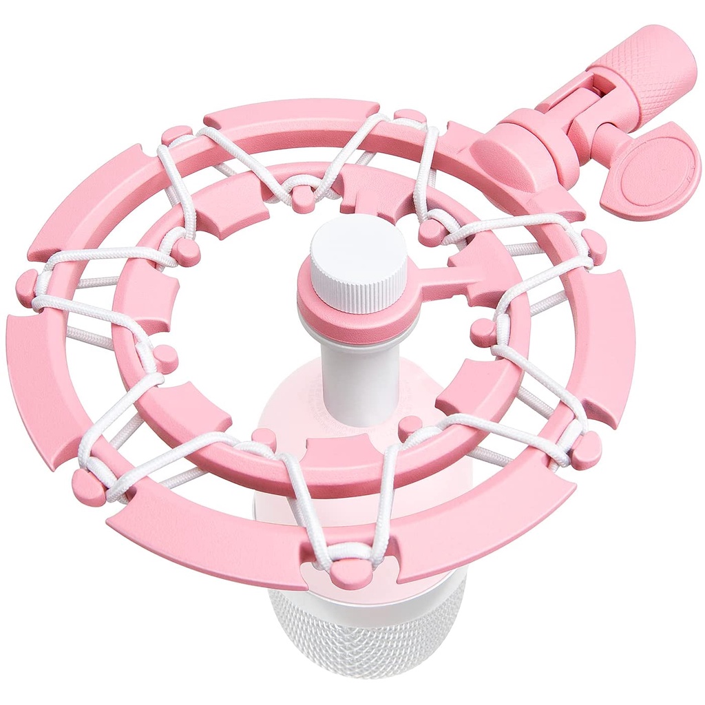 YOUSHARES Seiren Mini Pink Shock Mount - Shockmount Matching Mic Stand ...