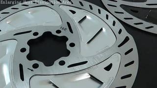 Mountain MTB Road Bike Radiator Cooling Fins Disc Brake Rotors with ...