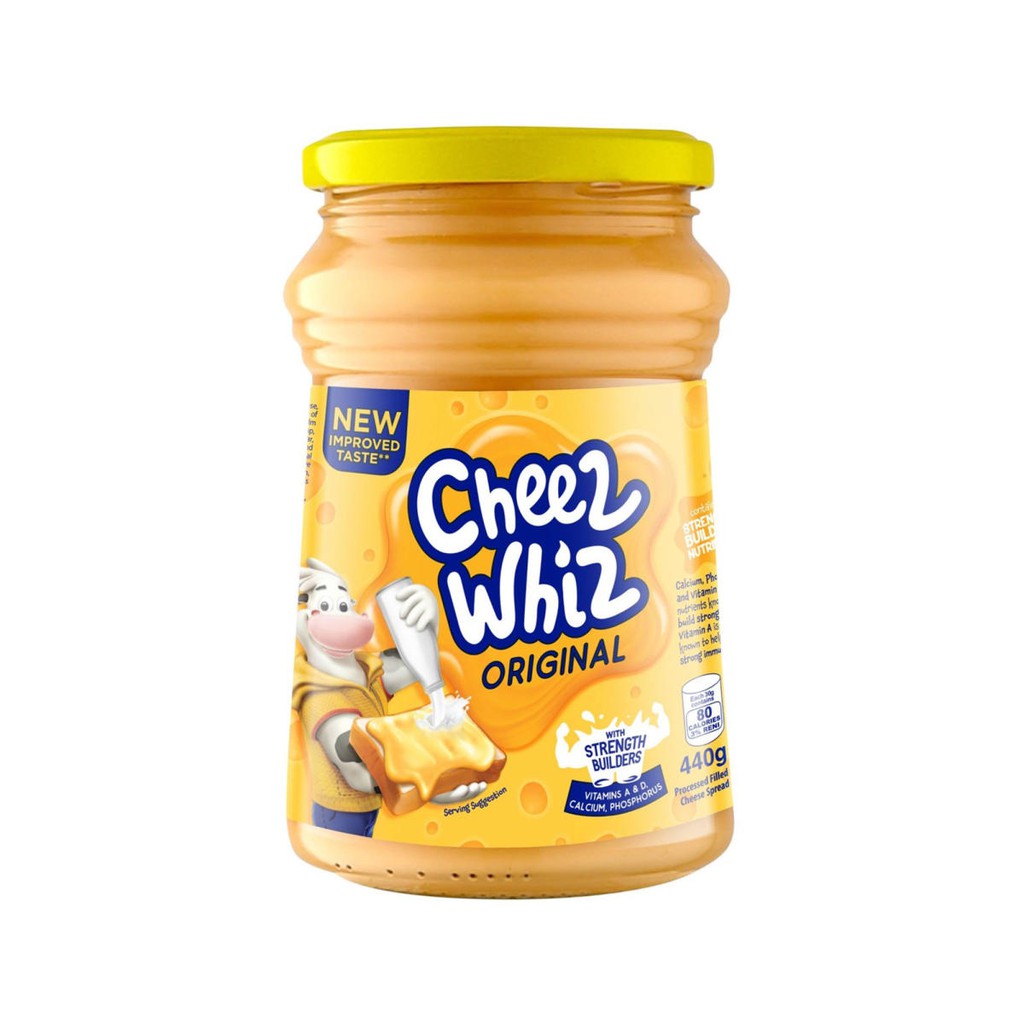 Cheez Whiz Original Spread Jar 440g | Shopee Philippines