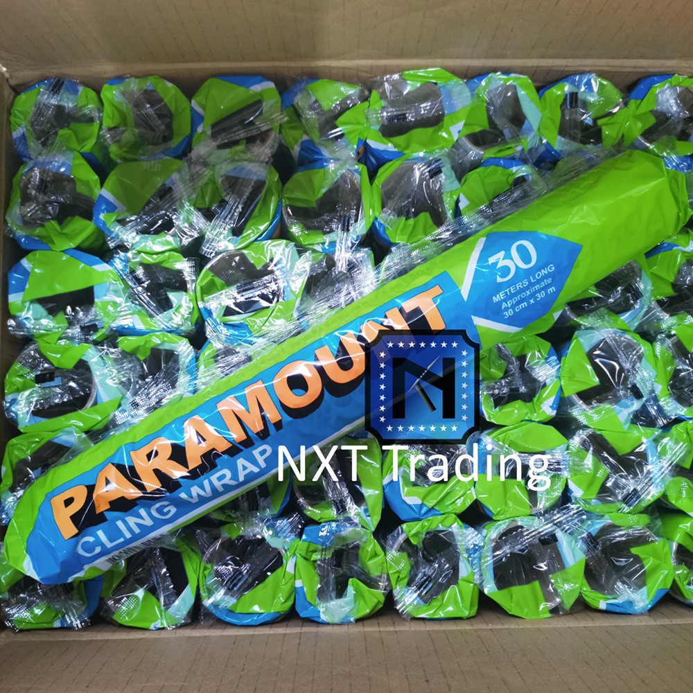 PARAMOUNT Cling Wrap 30 METERS Food Wrap NXT | Shopee Philippines