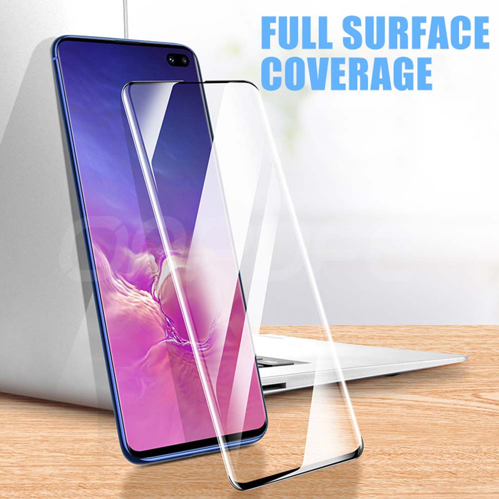 Samsung Galaxy S23 S22 S21 S20 Ultra S10 S9 S8 S20 S21 S22 S23 Plus 3Pcs 3D Full Curved Edge 9H ...