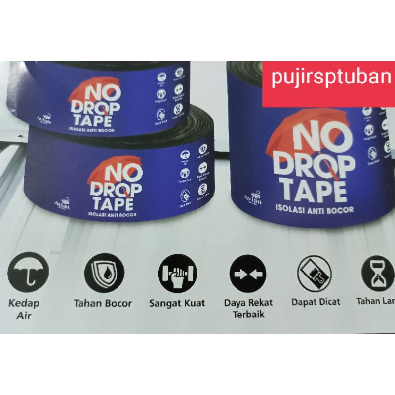 Drop brand gutter patch duct Tape/No Drop Tape/PRICE PER METER | Shopee ...