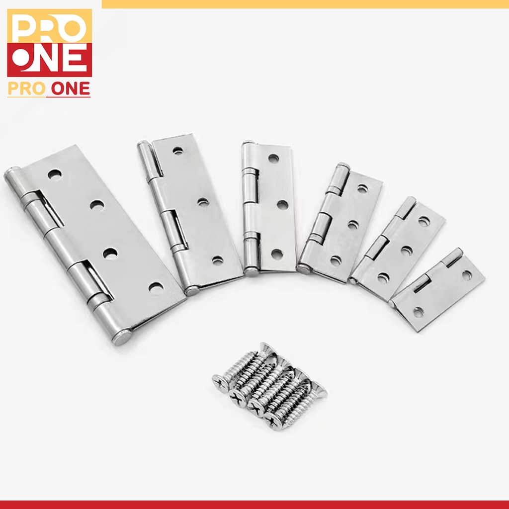 2PCS Stainless Steel Door Hinge Mini Small Hinges Cabinet Hinge With ...