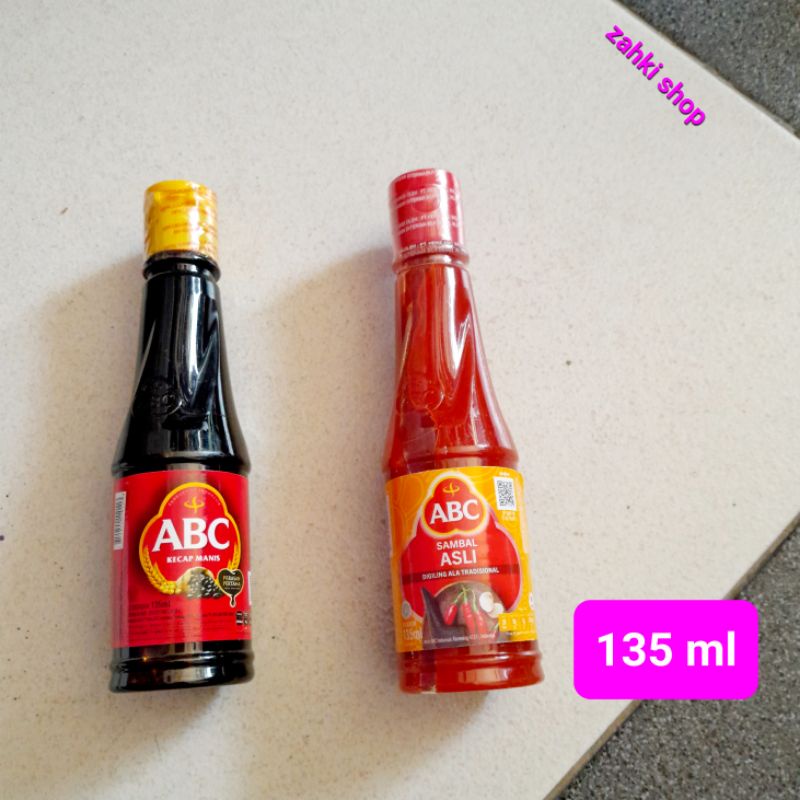 Abc original abc chili sauce 135 ml and abc soy sauce 135 ml | Shopee ...