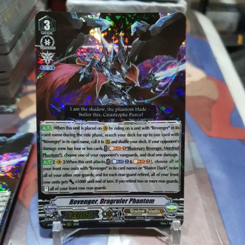 REVENGER, DRAGRULER PHANTOM RRR DVS06 CARDFIGHT VANGUARD ENGLISH | Shopee Philippines