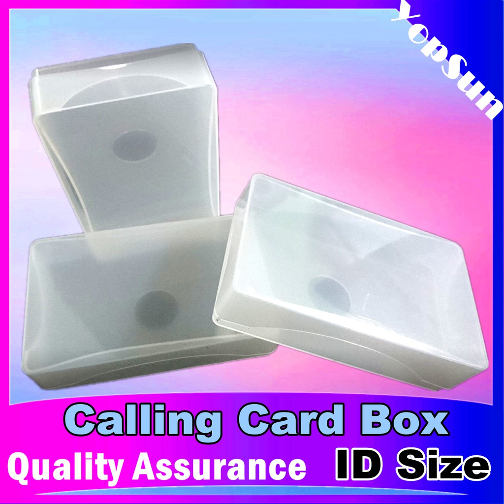 Calling Card Box / Case 10 pcs | Shopee Philippines