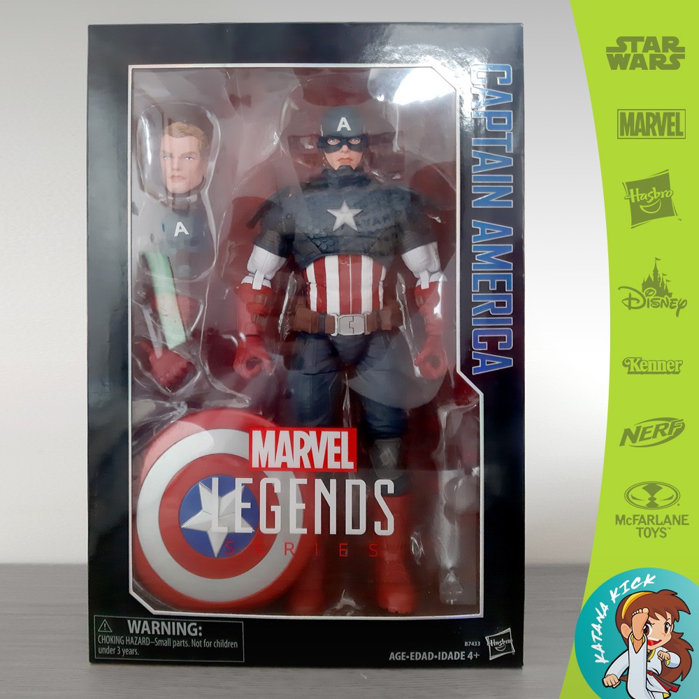 Marvel Legends Series 12-inch Captain America | Shopee Philippines
