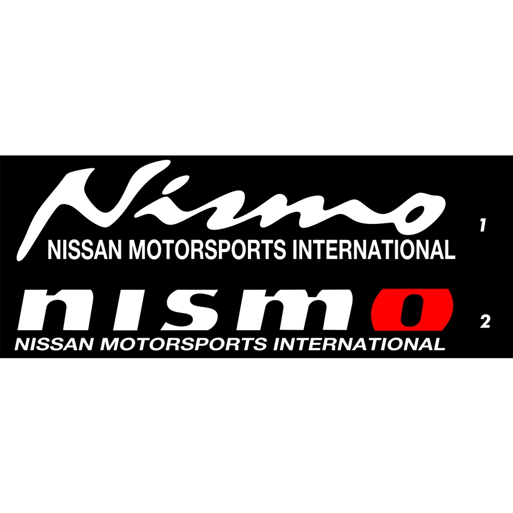 Nissan car NISMO sticker | Shopee Philippines