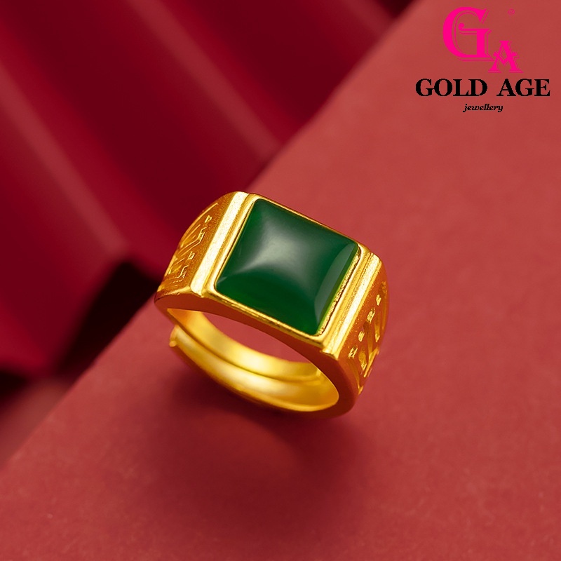 GA Jewelry Fashion Gold Plated Korean 916 Bangkok Gold-plated Gemstone ...
