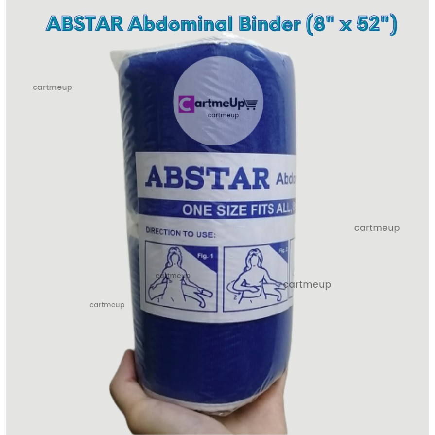 ABSTAR Abdominal Binder (8" x 52") | Shopee Philippines