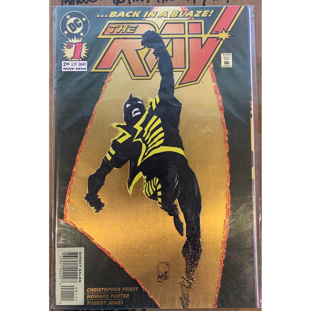 Dc Comics: 1994 - The Ray Vol.2 #1 - Foil Embossed Cover | Shopee ...