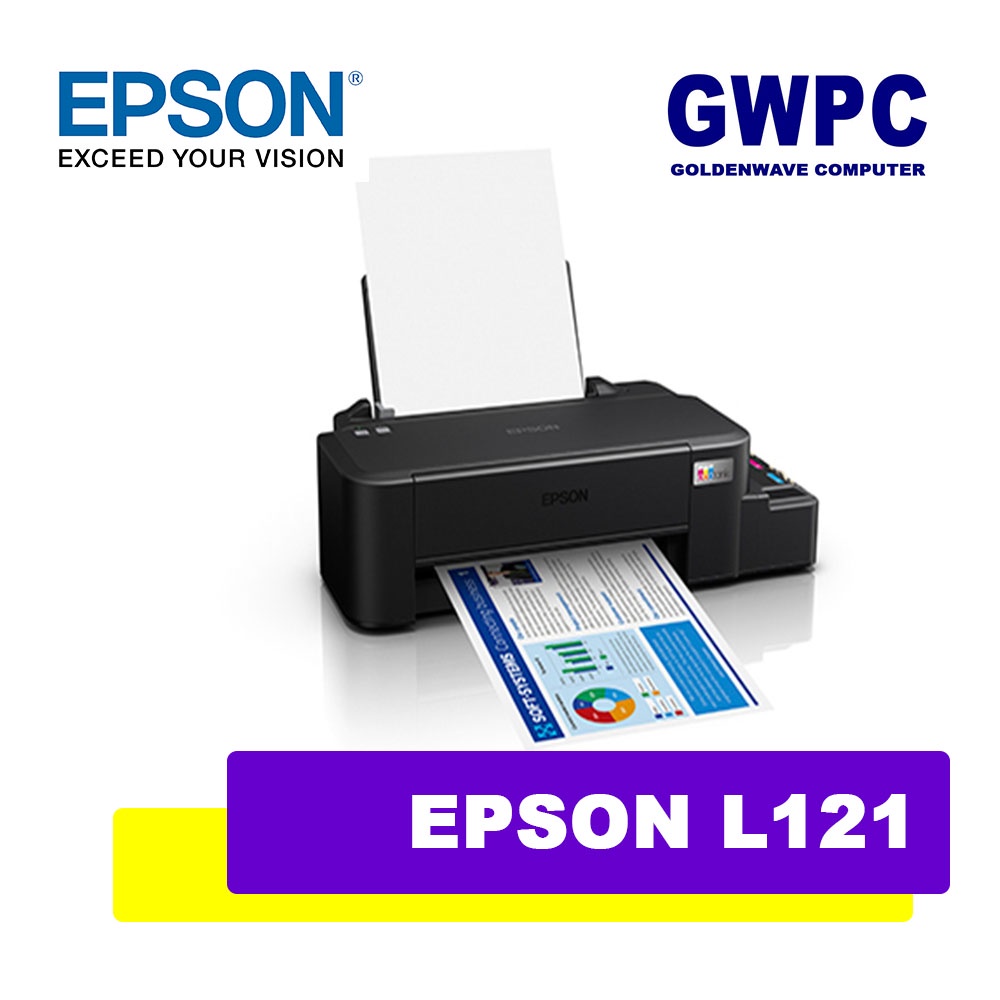 Epson L121 Ecotank Single Printer | Shopee Philippines