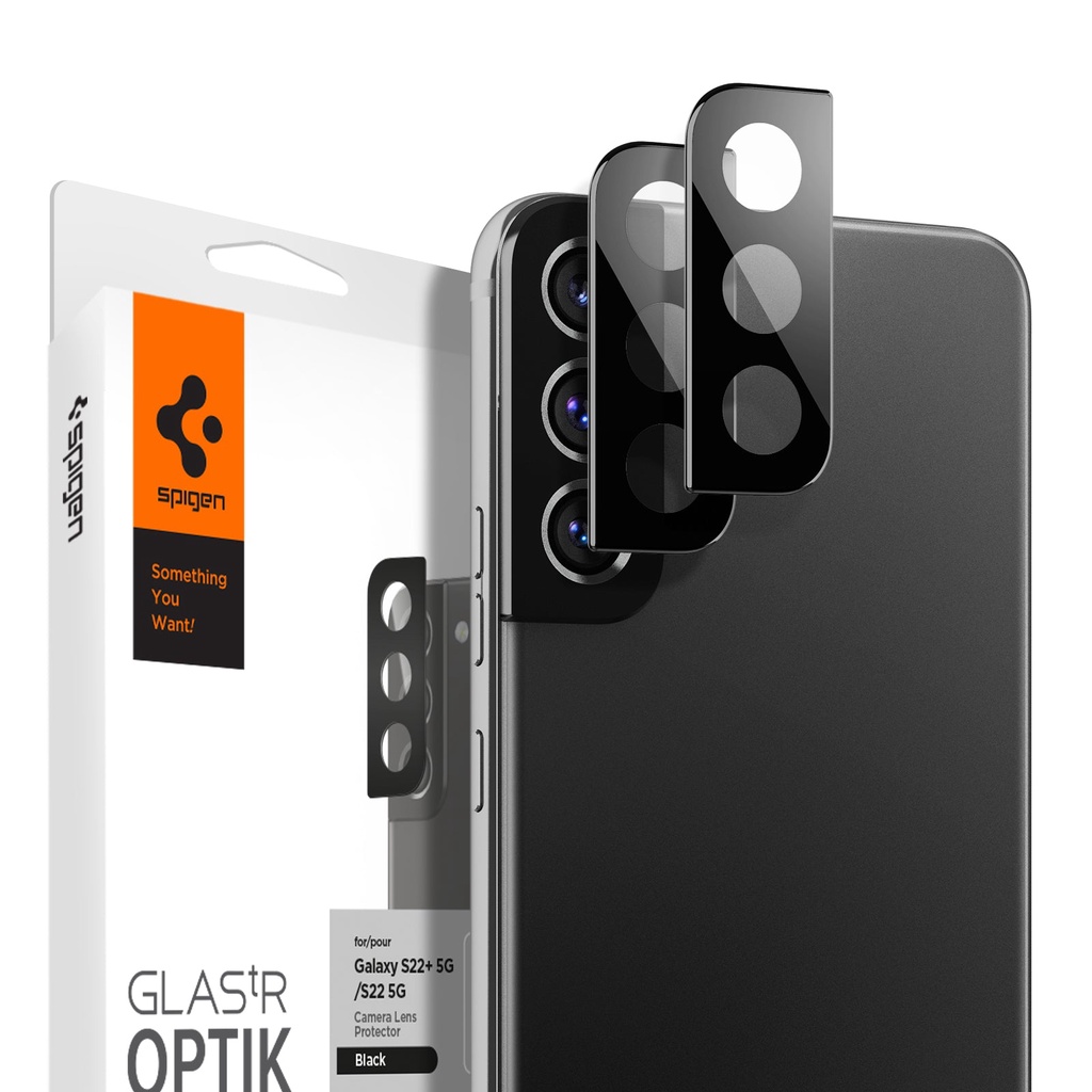 Spigen Galaxy S22 5G / Galaxy S22 Plus 5G Optik Lens Protector (2 Pack ...