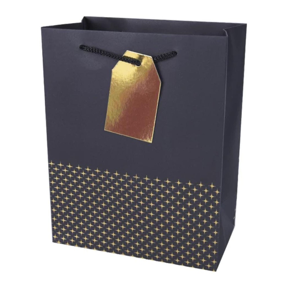 HITAM Paper Bag/Paperbag/Paper Bag/Goodie Bag Gold Flash Star YQ1B ...