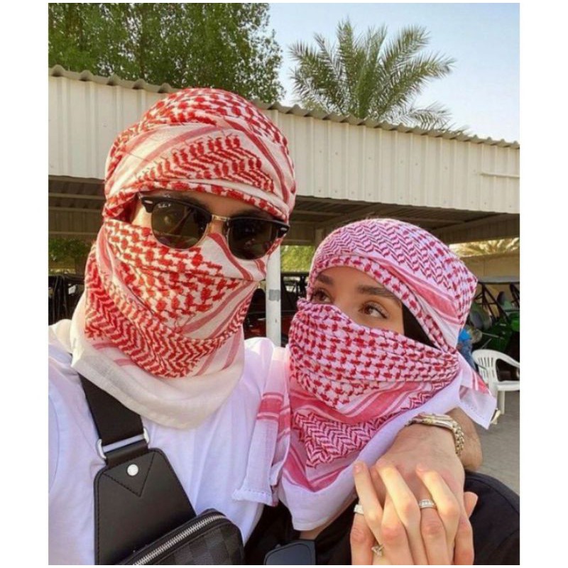 PALESTINIAN HIJAB 4 SQUARE PALESTINE TURBAN VEIL | Shopee Philippines