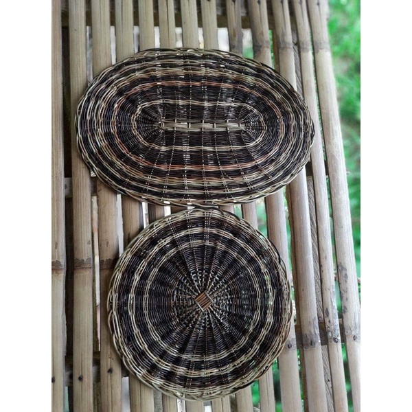 Rattan/Nito Placemat/decor Minimalist native | Shopee Philippines