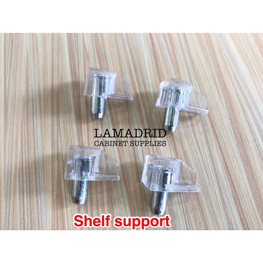20 pcs 5mm Shelf Supports Pegs Studs Clear With Metal Pins Kitchen Cabinet Shelves Tools Shopee Philippines