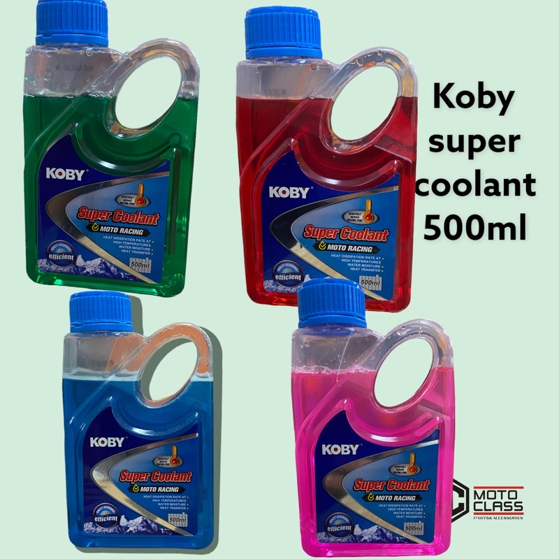 KOBY SUPER COOLANT 500ml green pink blue red yellow available colors in ...