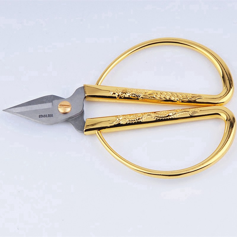 craft tool stitch trimmer Gold Sewing cutter scissor handicraft fabric ...