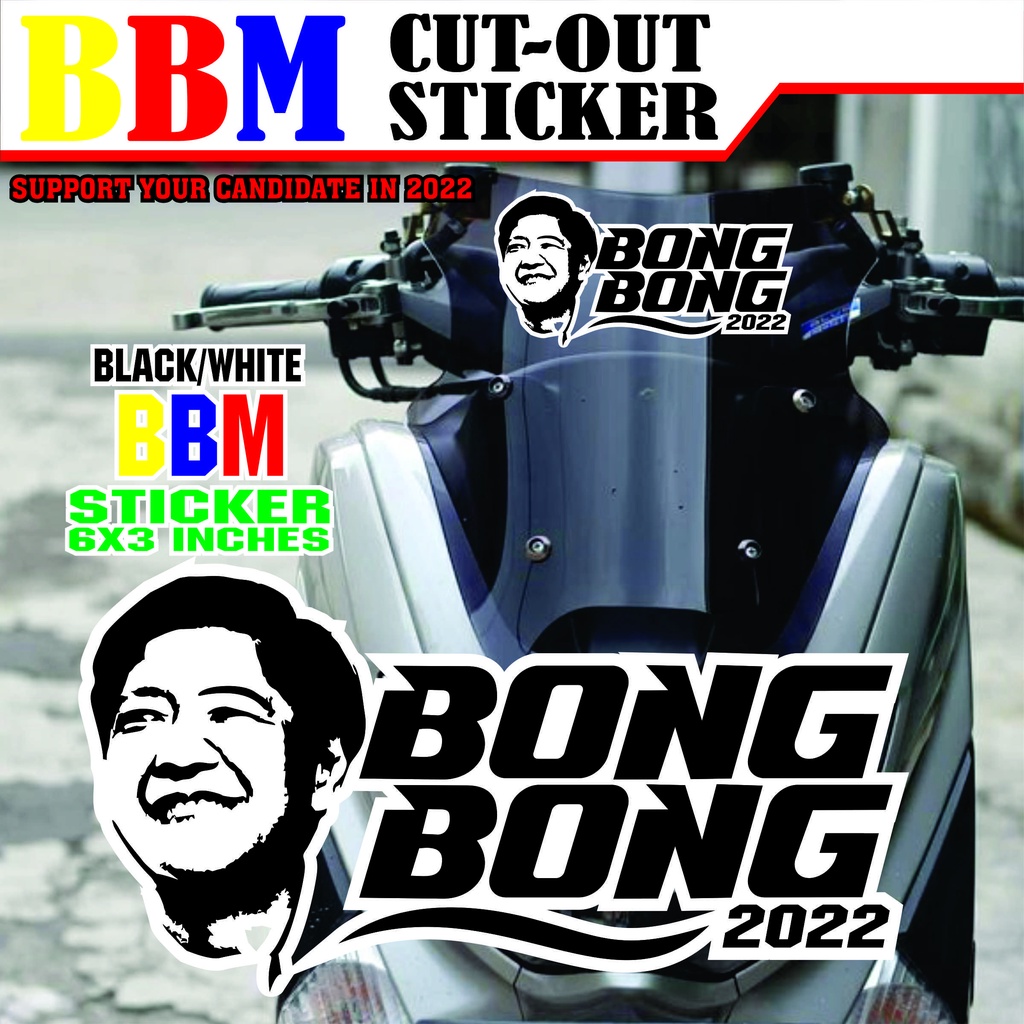 BBM BongBong Marcos Cut-Out Waterproof Vinyl Sticker | Shopee Philippines
