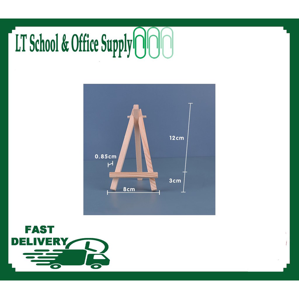 Transon Mini easel stand 15cm small easel wooden tripod | Shopee ...