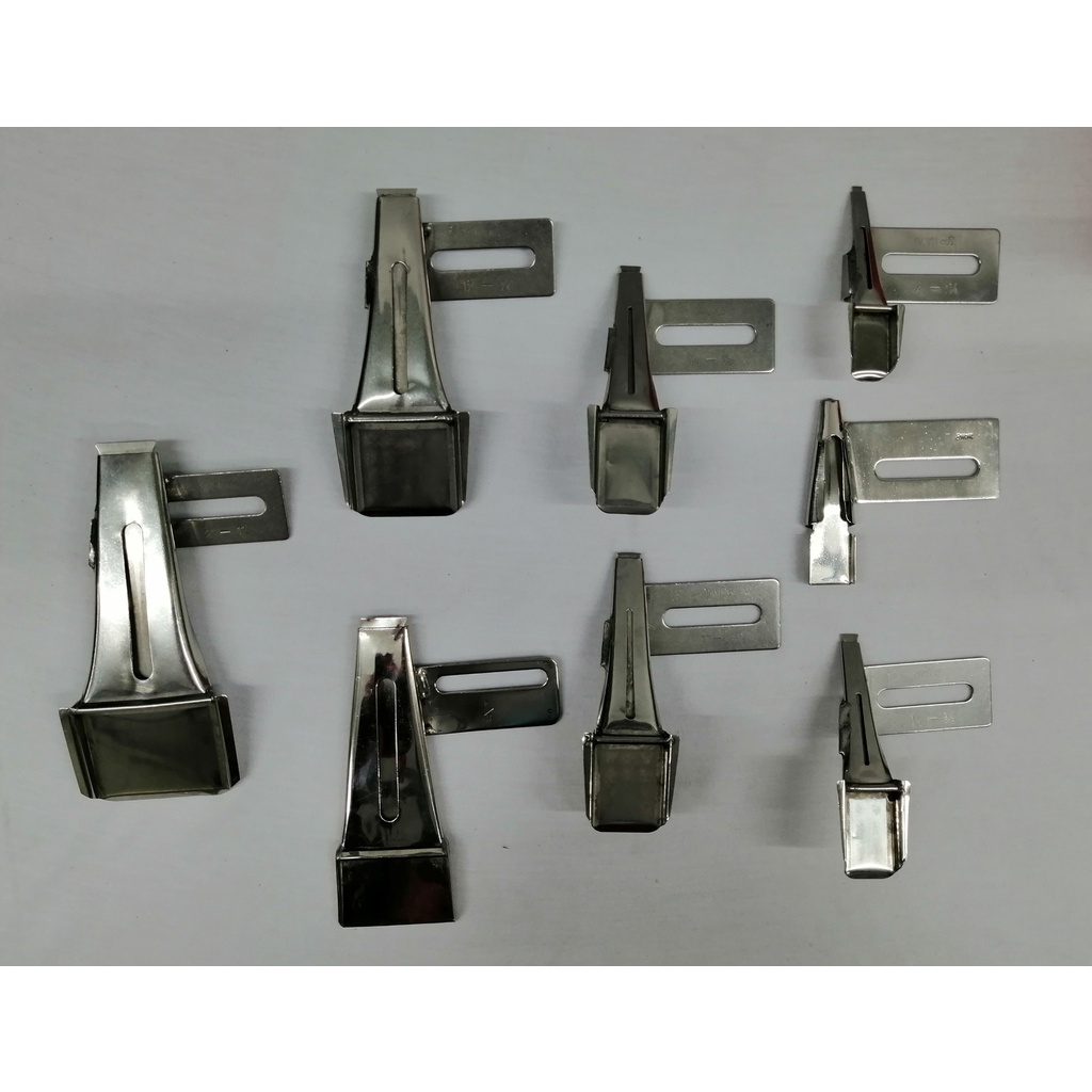 BELT LOOP FOLDER EDGES OVERLAPPING FOR INDUSTRIAL TWO NEEDLE SEWING ...