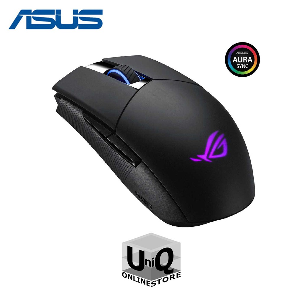 Asus ROG Strix Impact II Wireless Gaming Mouse with 16,000 DPI with 5 ...