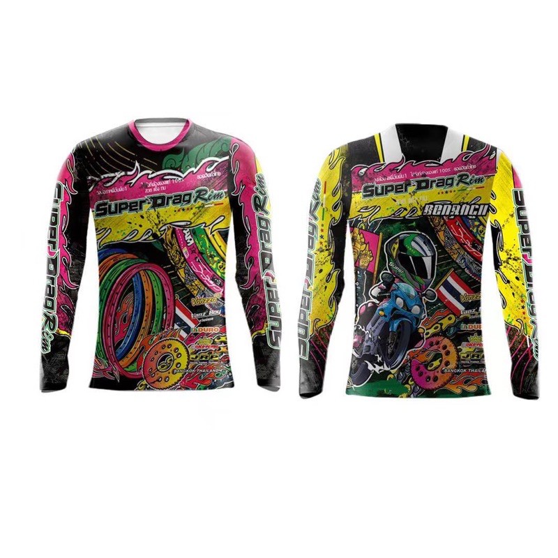 Super Drag Rim SDR Tshirt / Motorcycle Jersey | Shopee Philippines