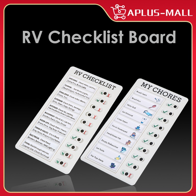 Resuable TO DO Checklist Behavior Memo Chore Chart Board Daily Planner ...