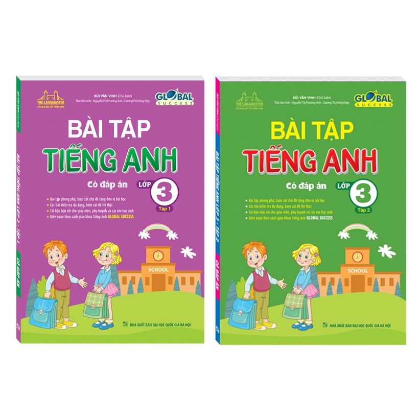 Book - Combo 2c - GLOBAL SUCCESS - Complete set of grade 3 English ...