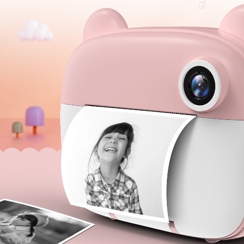 Kids Camera 12MP 1080P HD Digital 2.4" Instant Printer Mini Camera ...
