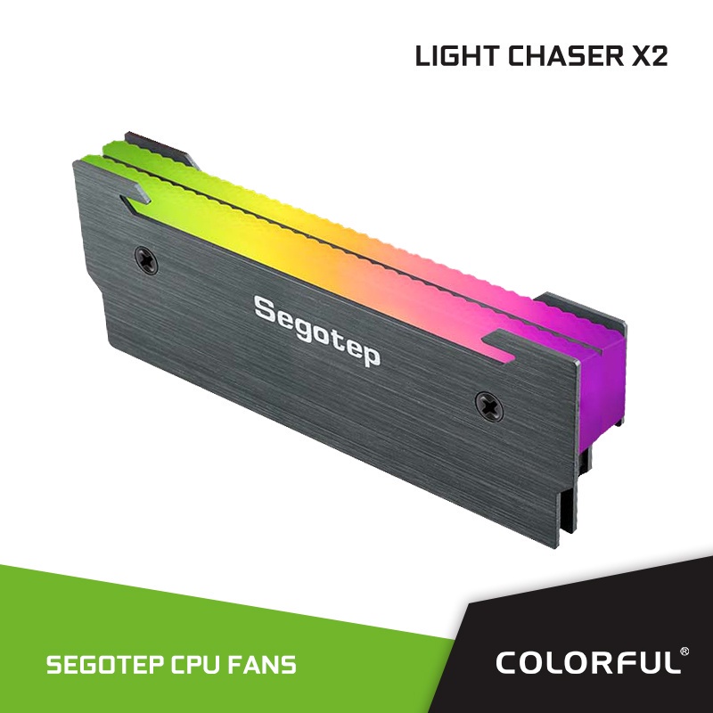 Segotep 5v 3pin RGB RAM Cooler memory heatsink | Shopee Philippines