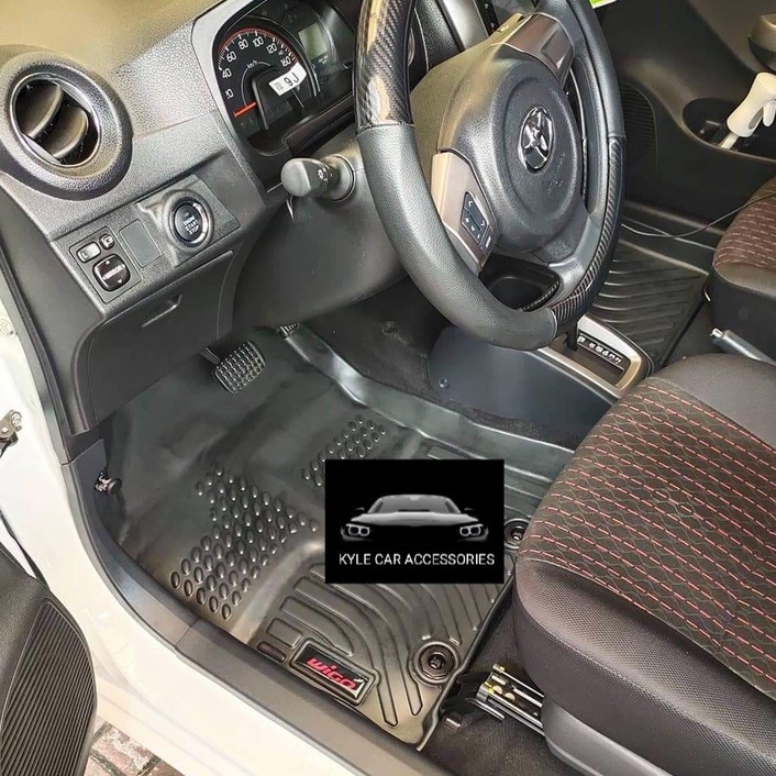 Toyota Wigo 2018 to 2021 3D Version 2 Deep Dish Matting | Shopee ...