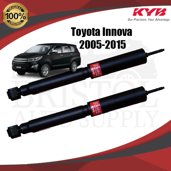 KYB KAYABA Shock Absorber Set Rear for Toyota Innova (All) 2005 - 2020 ...