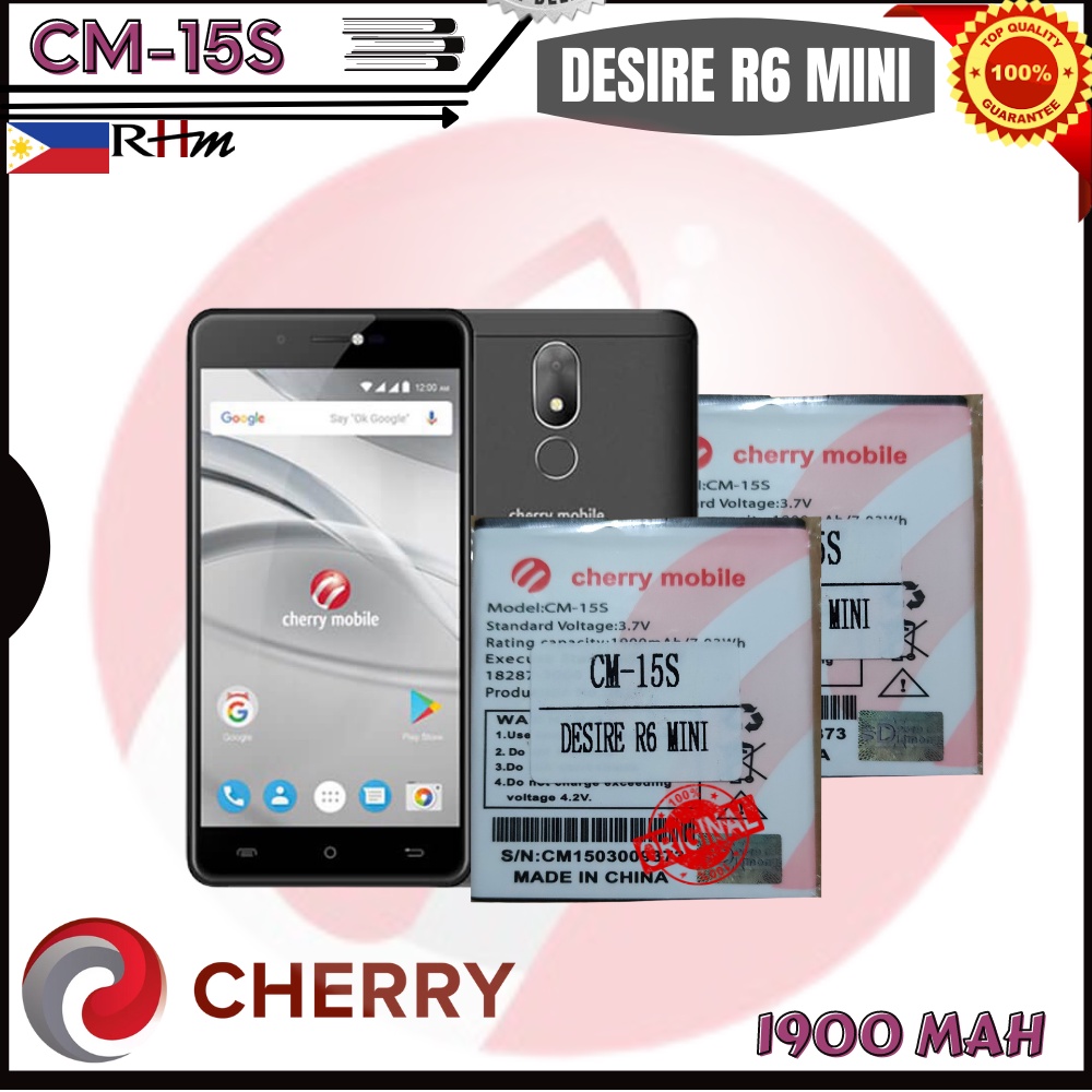 Cherry Mobile battery CM-15S For CM-Desire R6 Mini(1900mah) Quality ...