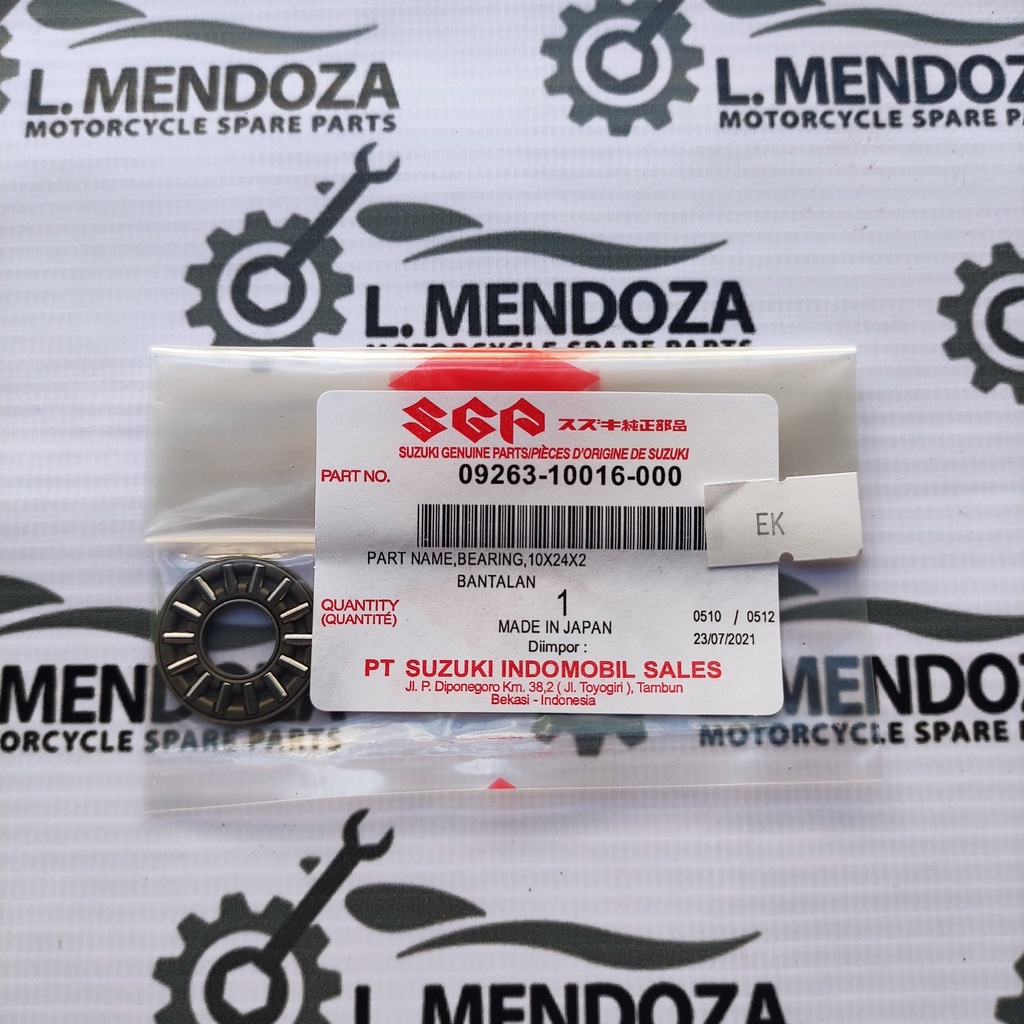 Suzuki GD 110 Clutch Bearing Release Genuine 09263-10016-000 | Shopee ...