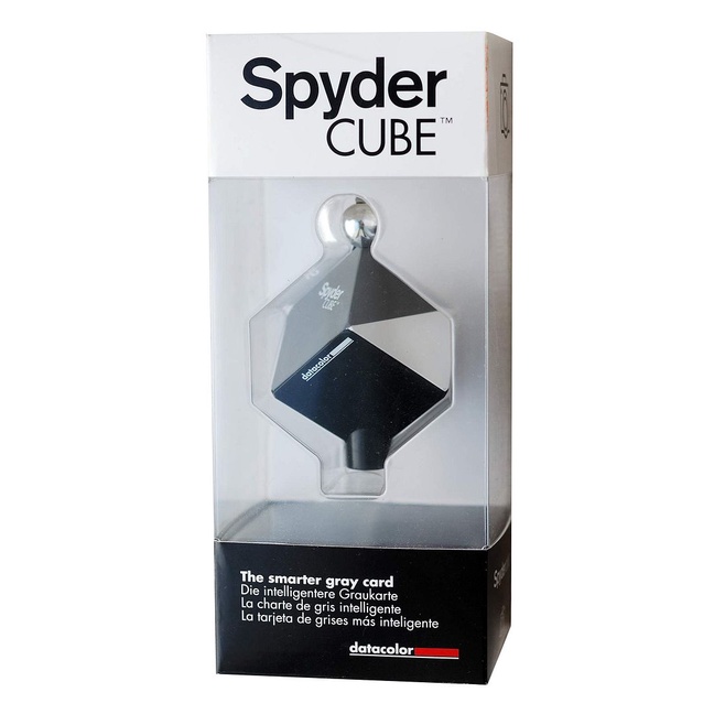 Datacolor SpyderCUBE SC200 RAW Calibration Tool - The Smarter Gray Card ...