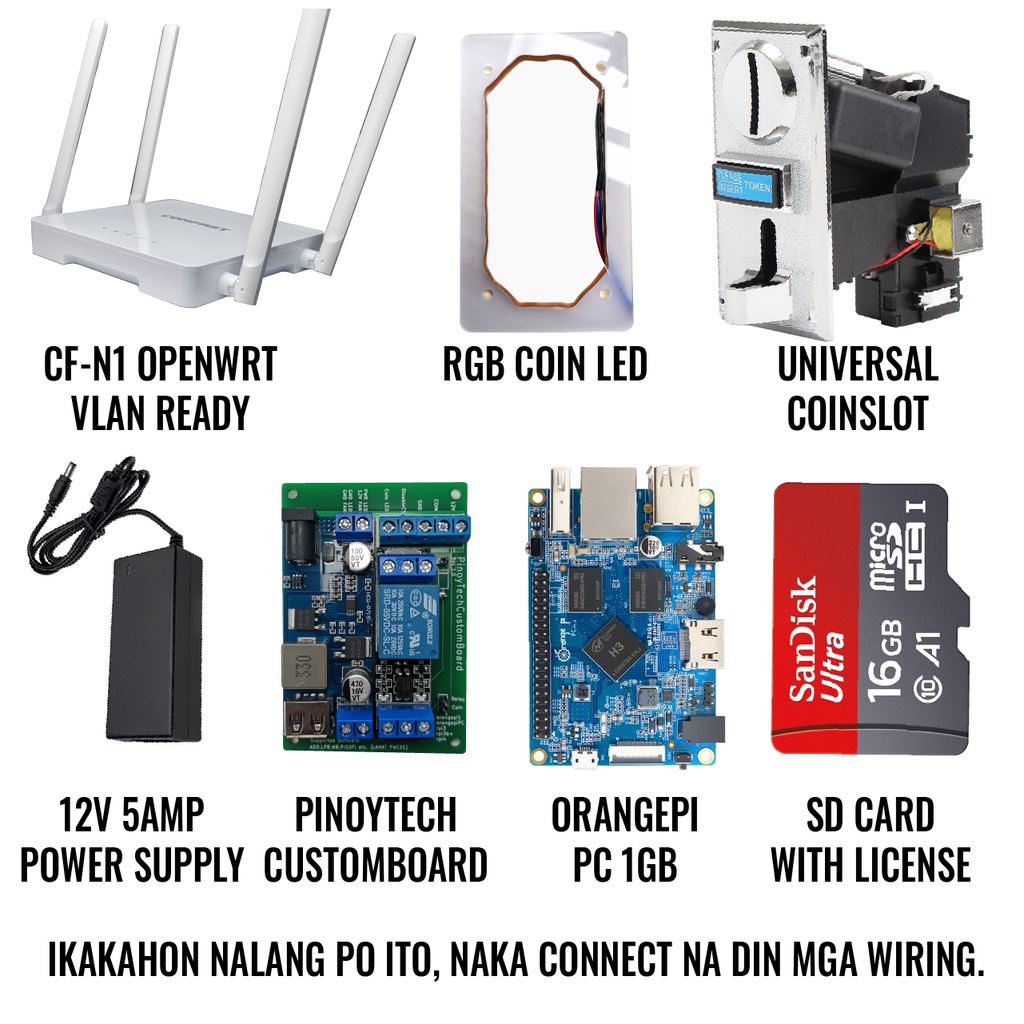 PisoWiFi DIY KIT 2022 PinoyTechTutorials | Shopee Philippines